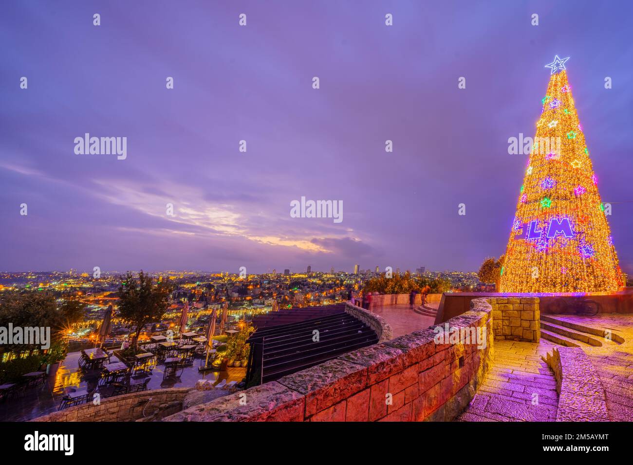 Mount scopus jerusalem tower hi-res stock photography and images - Alamy