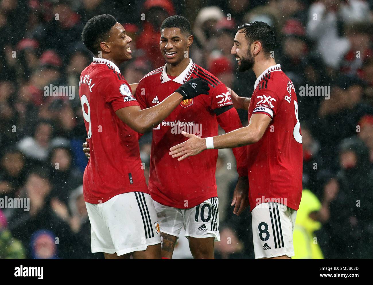 Manchester, England, 27th December 2022. Anthony Martial of Manchester ...