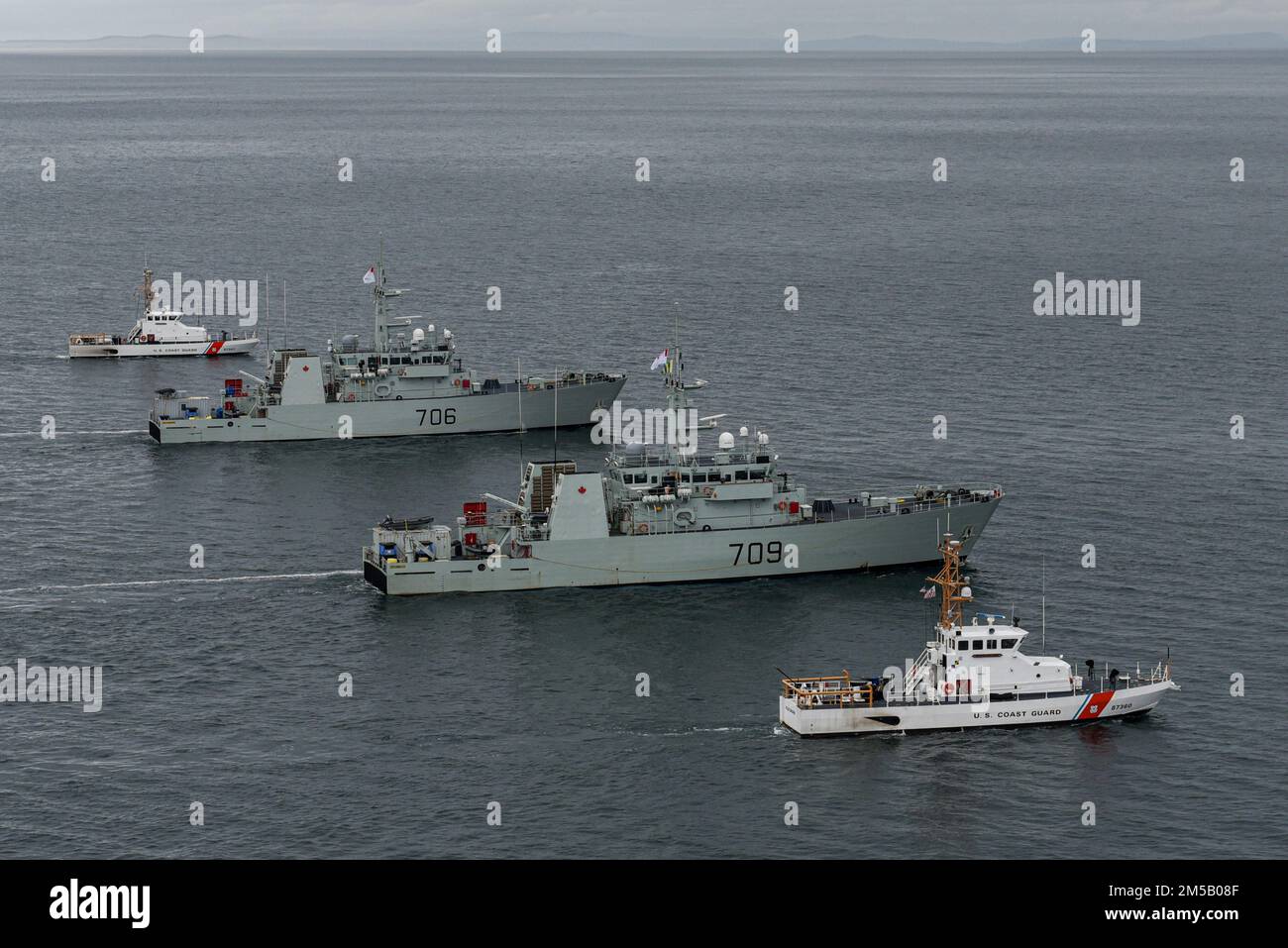 U.S. Coast Guard Cutter Blue Shark [WPB 87360] and U.S. Coast Guard ...