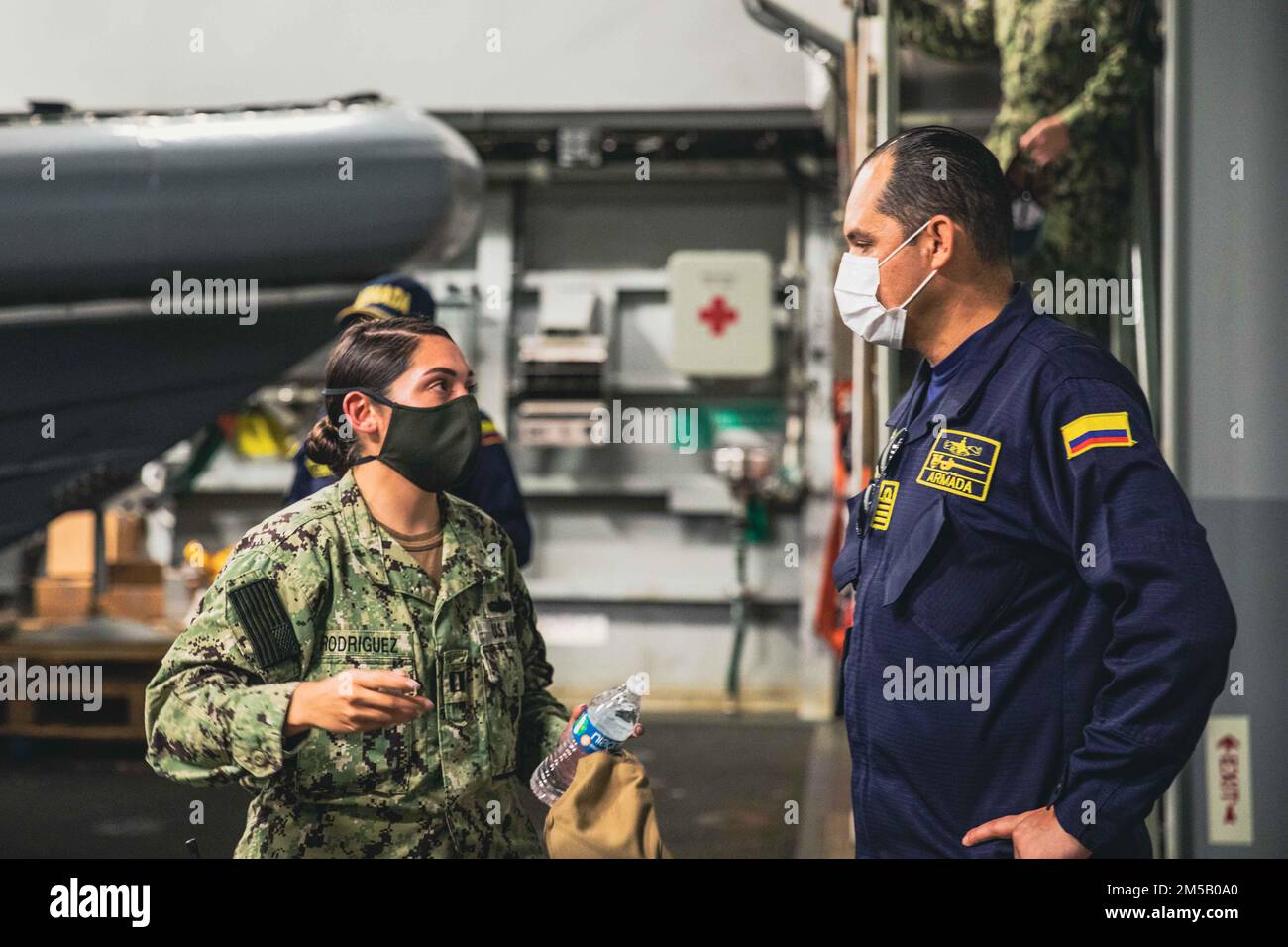 220217-N-GF955-1091 CARTAGENA, Colombia - (Feb. 17, 2022) -- Lt ...