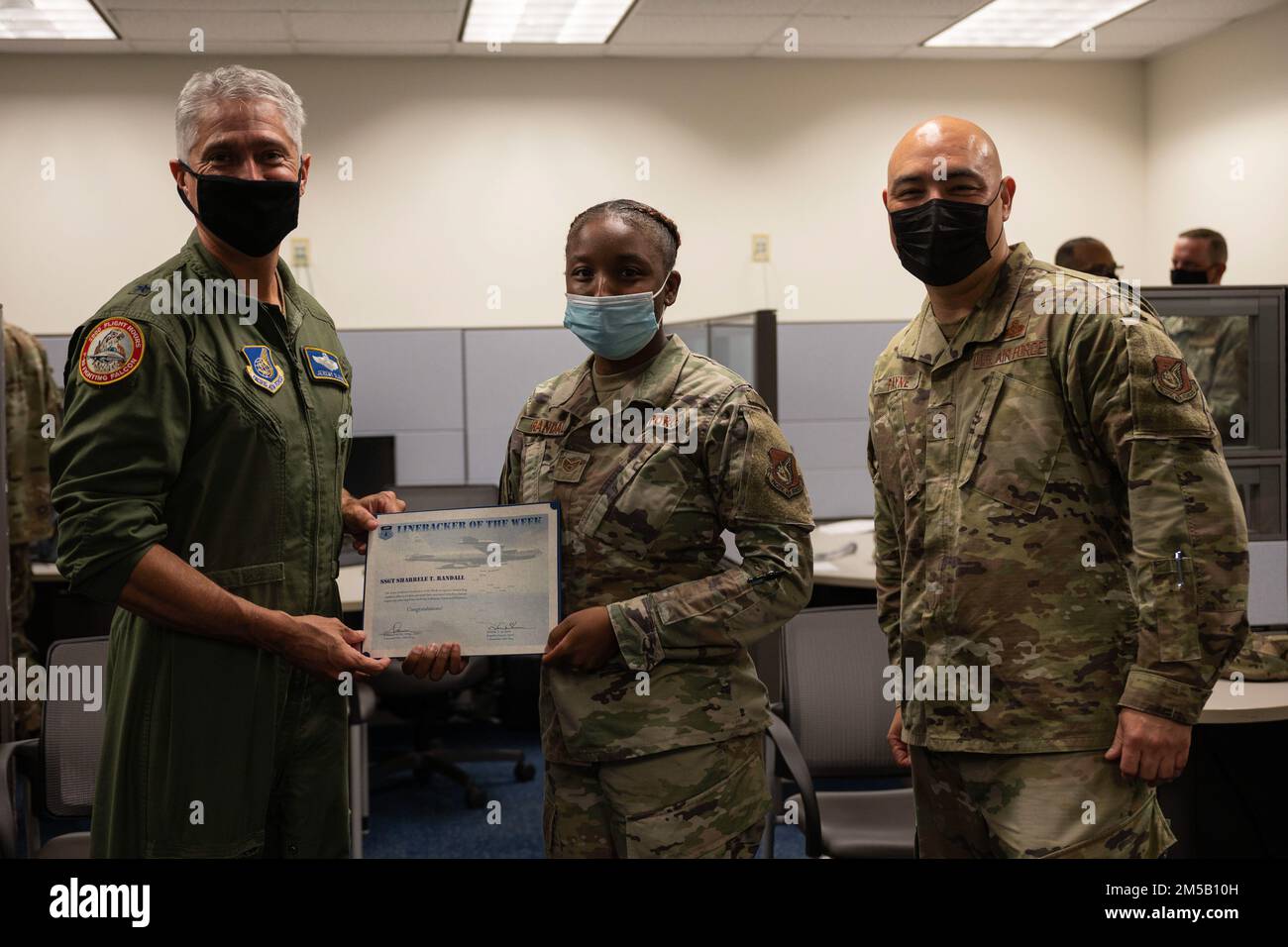 U.S. Air Force Staff Sgt. Sharrele Randall, noncommissioned officer in ...