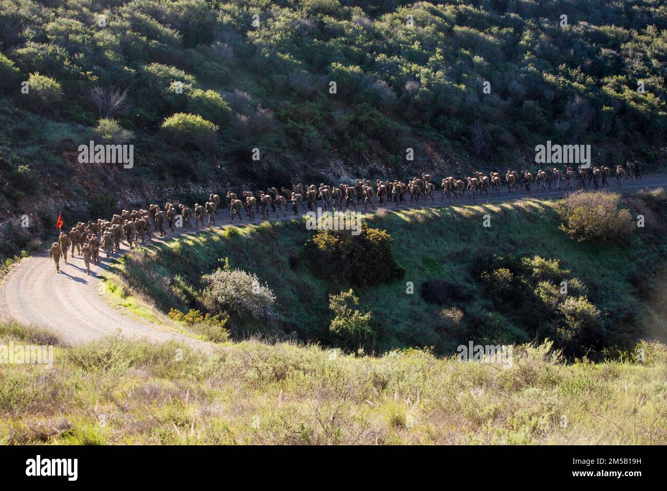 U.S. Marines with Headquarters and Headquarters Squadron, Marine Corps ...