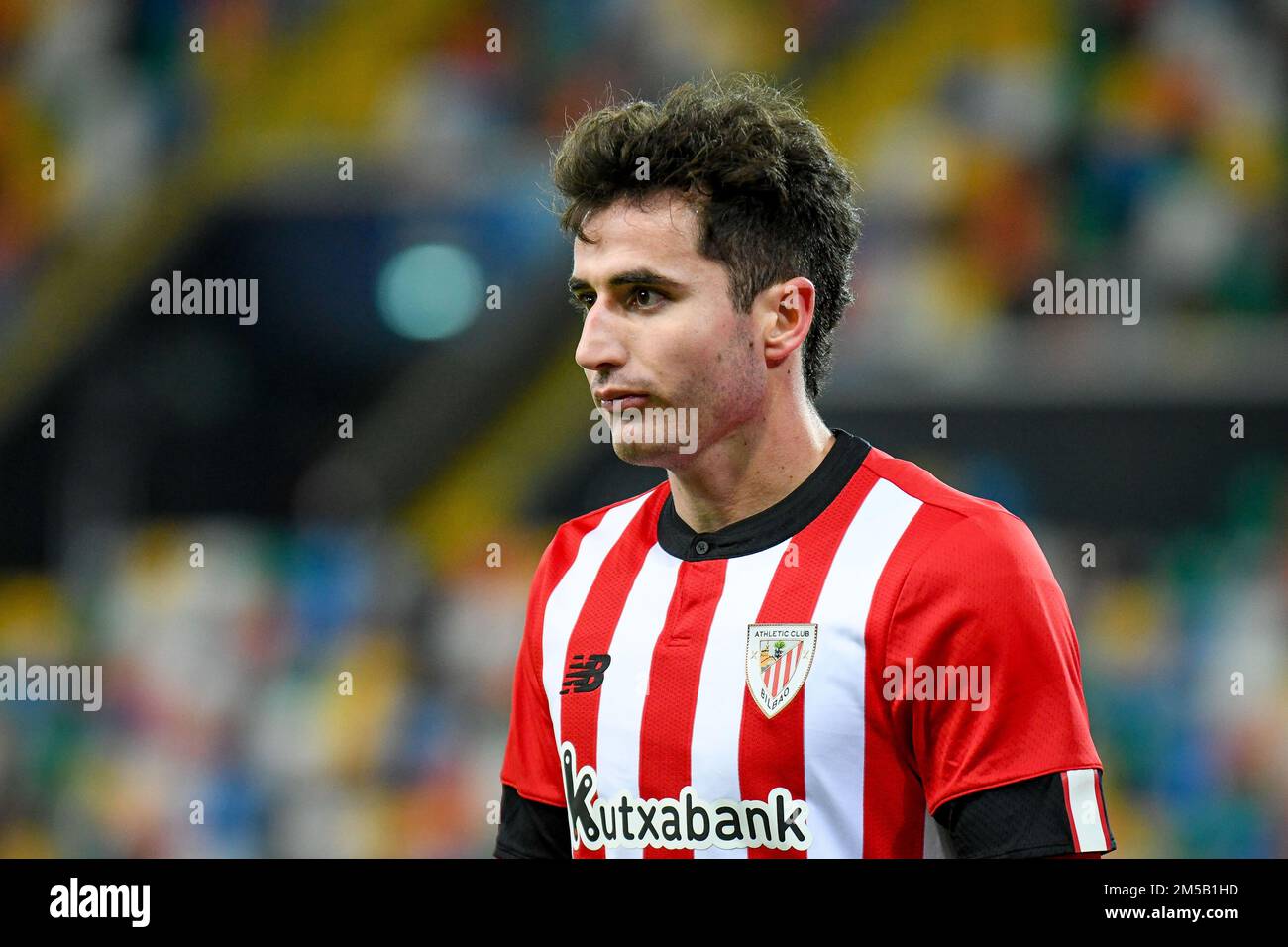 Dacia Arena, Udine, Italy, December 17, 2022, Athletic Bilbao's Jon ...