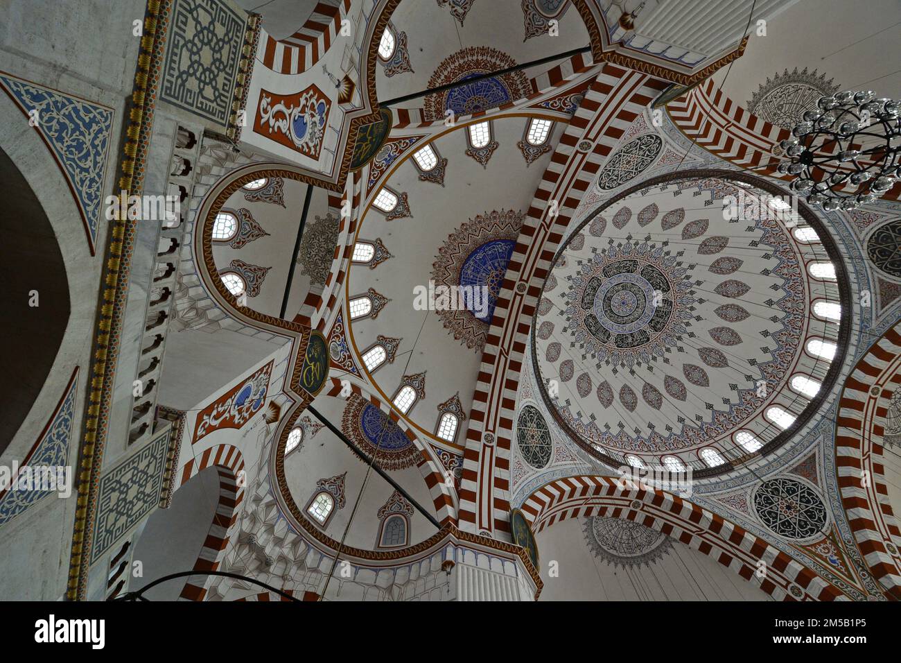 Sehzade Mosque, located in Istanbul, Turkey, was built by Mimar Sinan ...