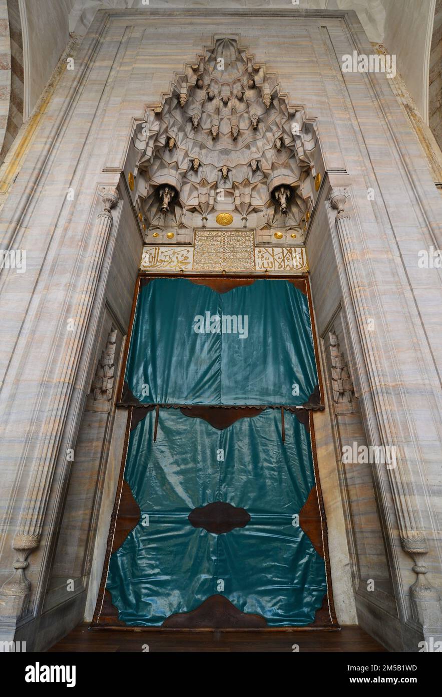 Sehzade Mosque, located in Istanbul, Turkey, was built by Mimar Sinan ...