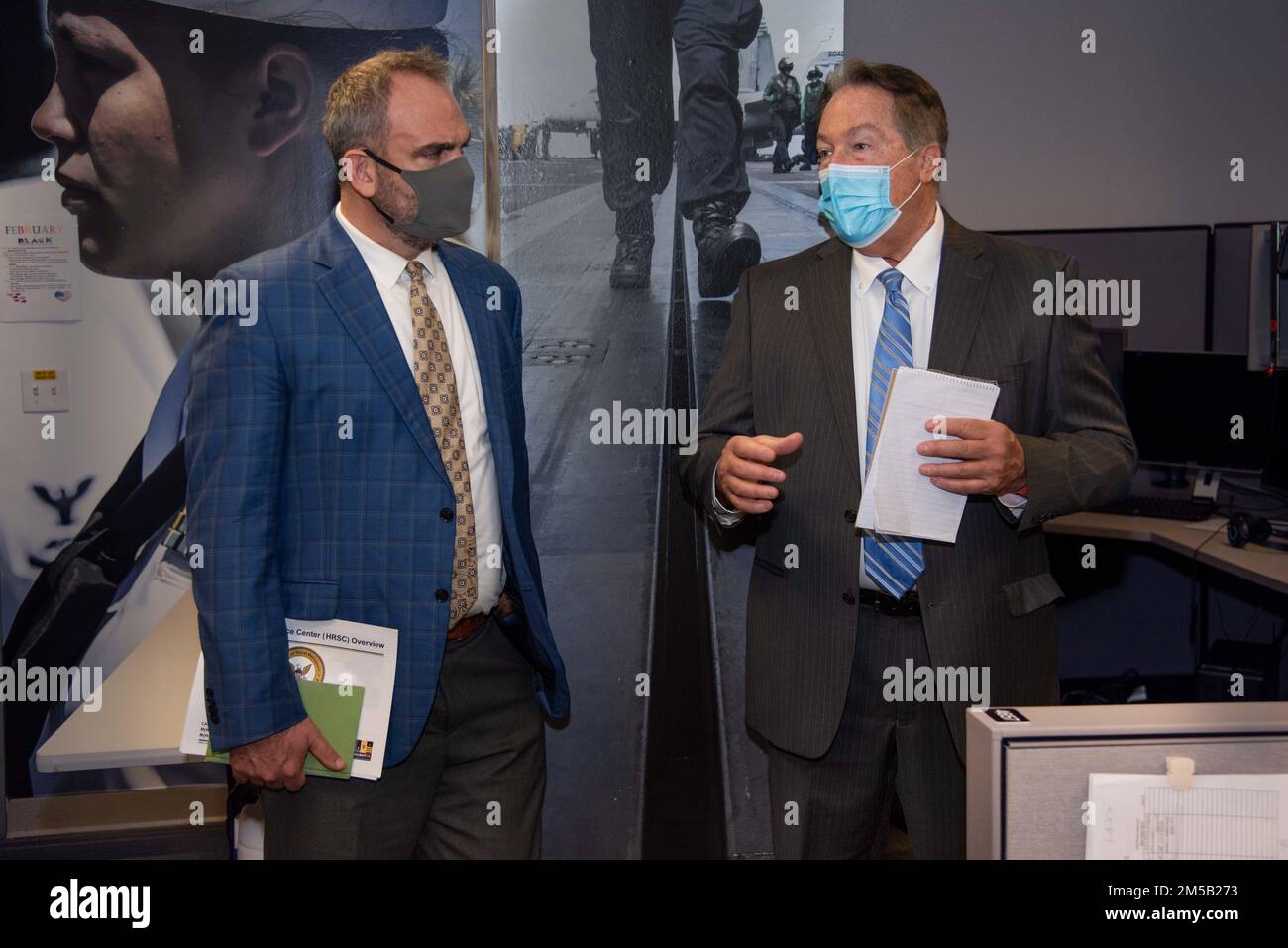 Mr. Thomas Ross, Chief of Staff to the Secretary of the Navy speaks ...