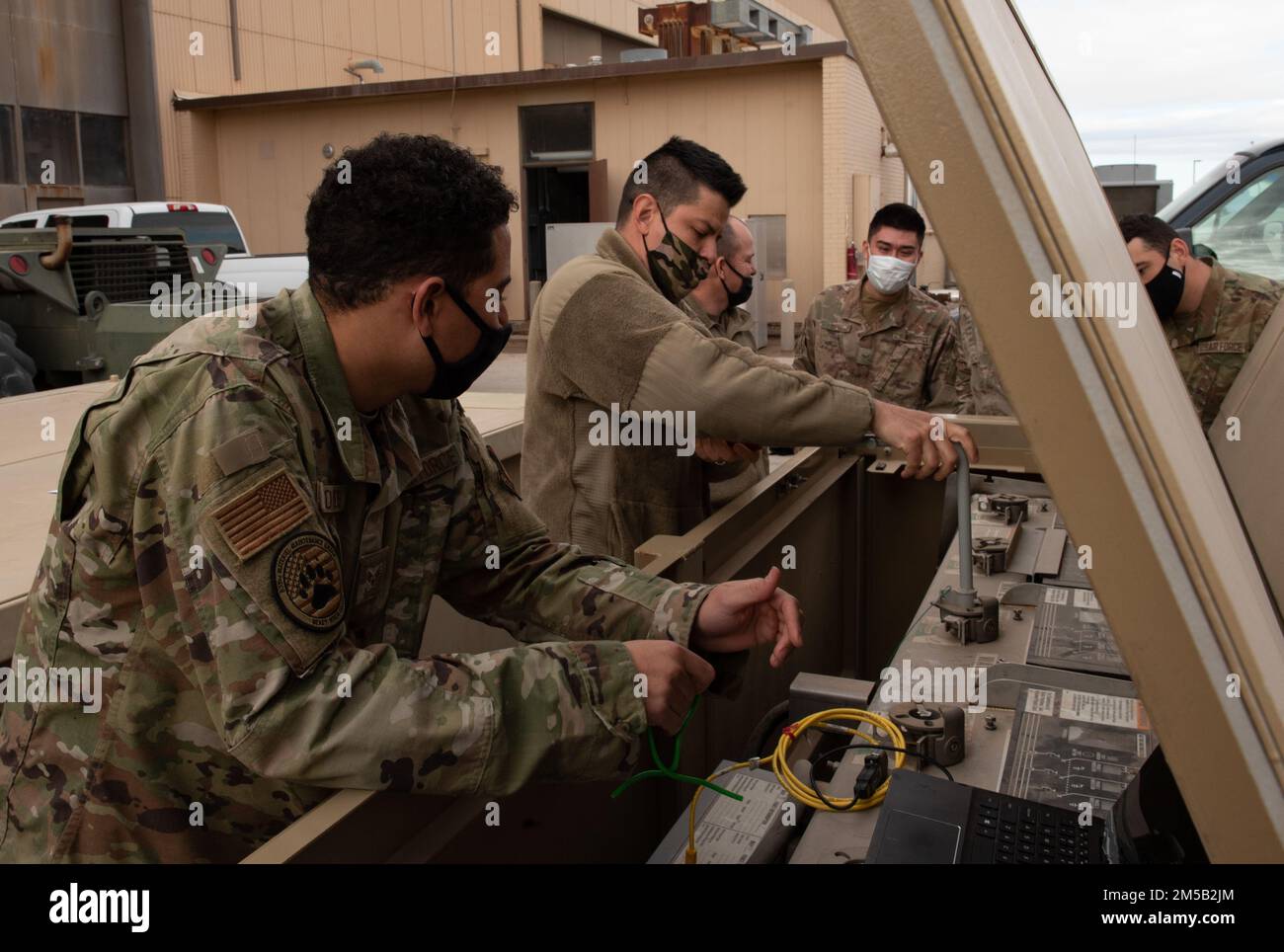 Senior Airman Robert Goods, 635th Materiel Maintenance Group electrical ...