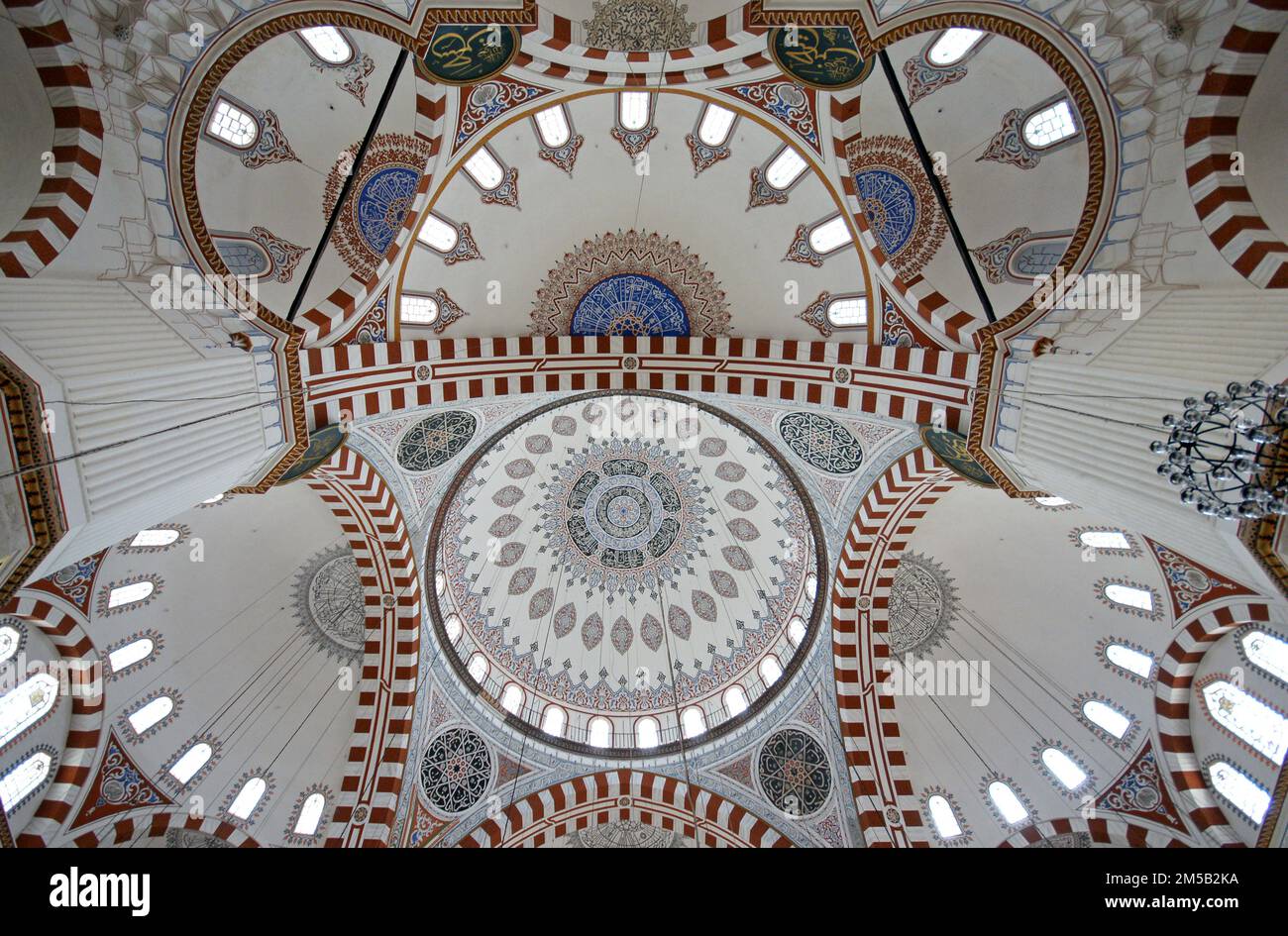 Sehzade Mosque, located in Istanbul, Turkey, was built by Mimar Sinan ...