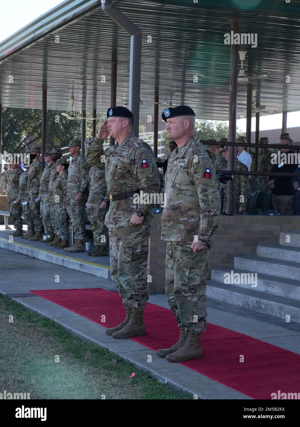 U.S. Army Brig. Gen. Joseph A. Edwards, commanding general of Division ...