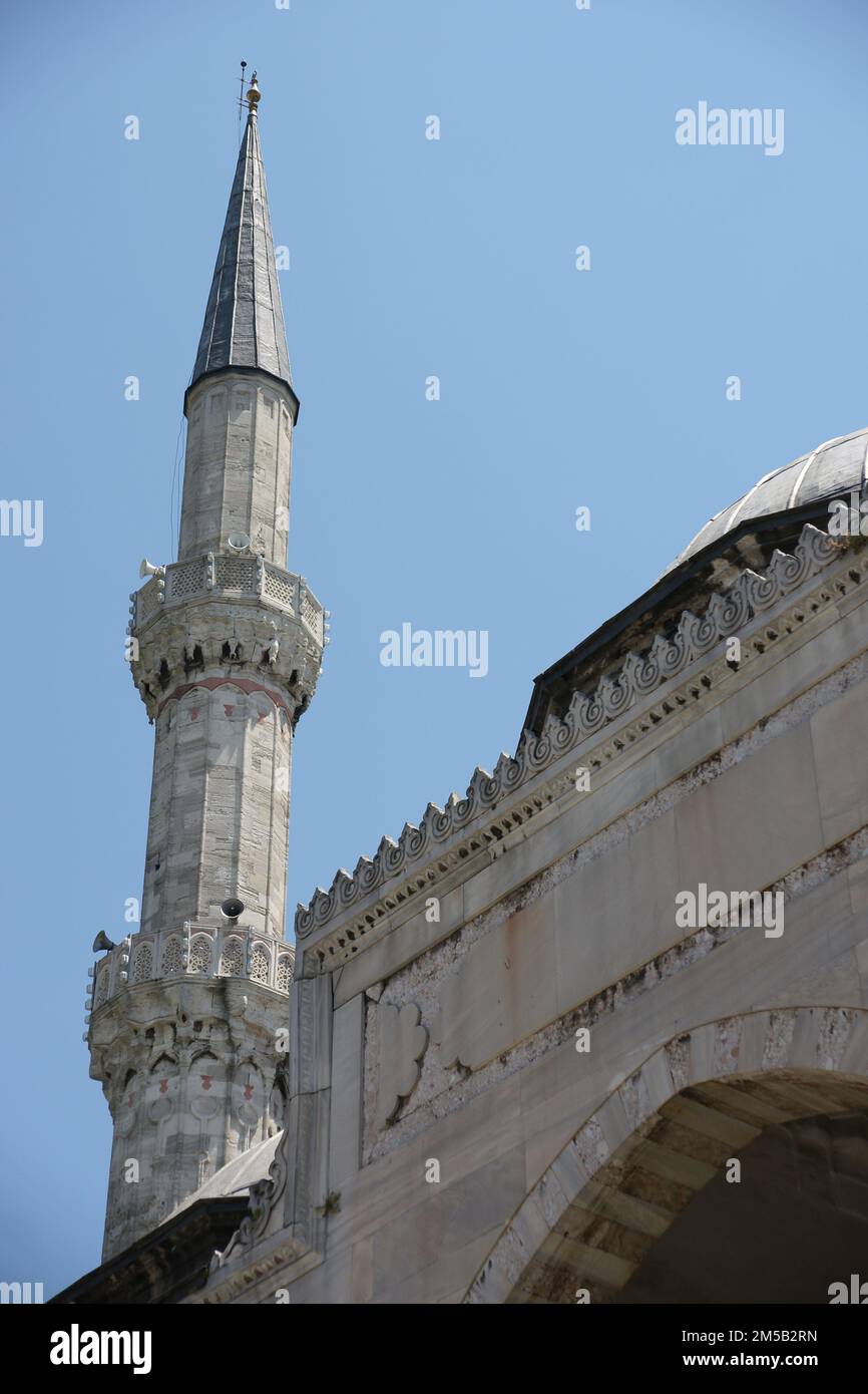 Sehzade Mosque, located in Istanbul, Turkey, was built by Mimar Sinan ...