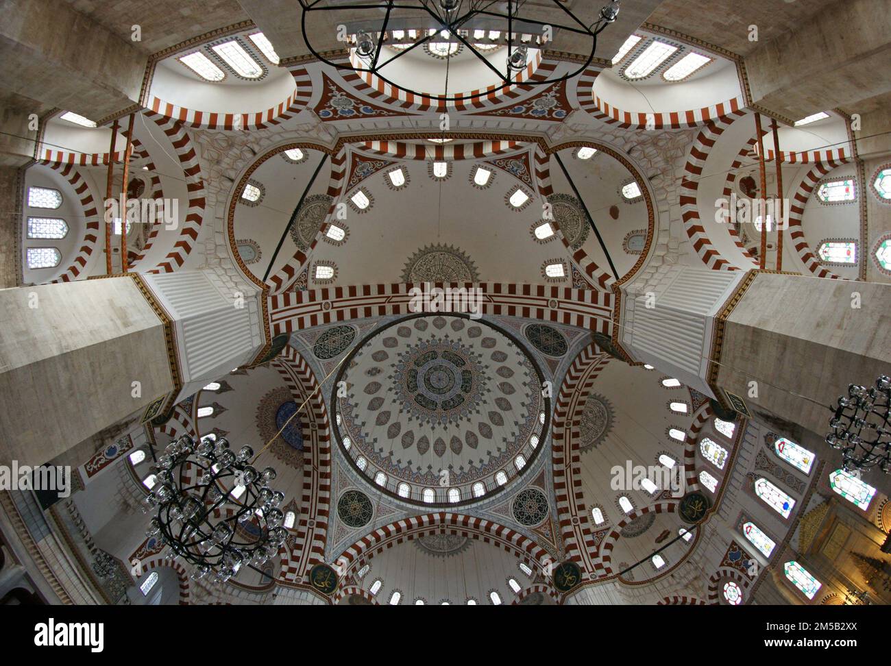 Suleymaniye camii suleymaniye mosque built by architect mimar sinan hi ...