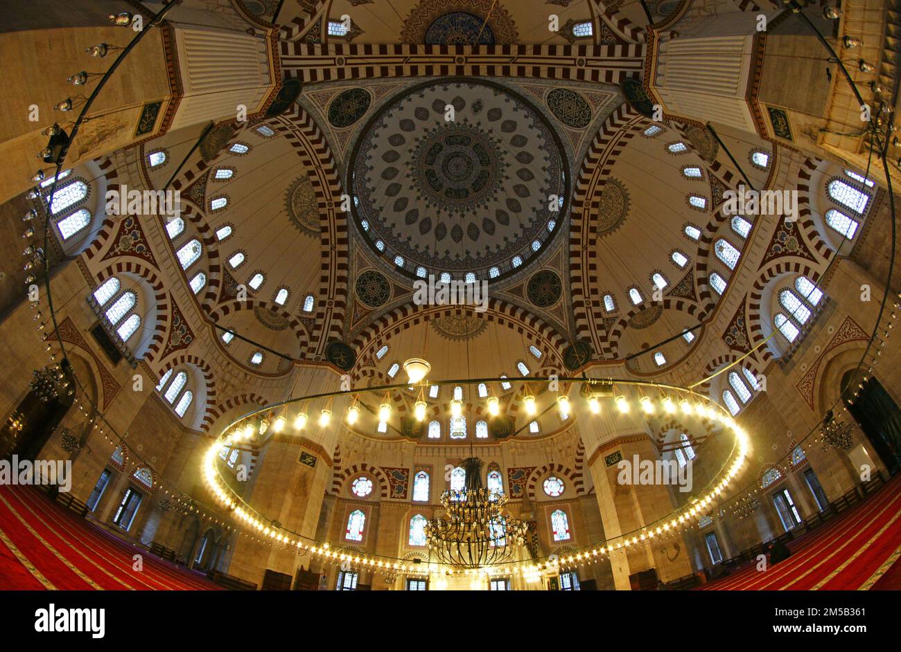 Sehzade Mosque, located in Istanbul, Turkey, was built by Mimar Sinan ...