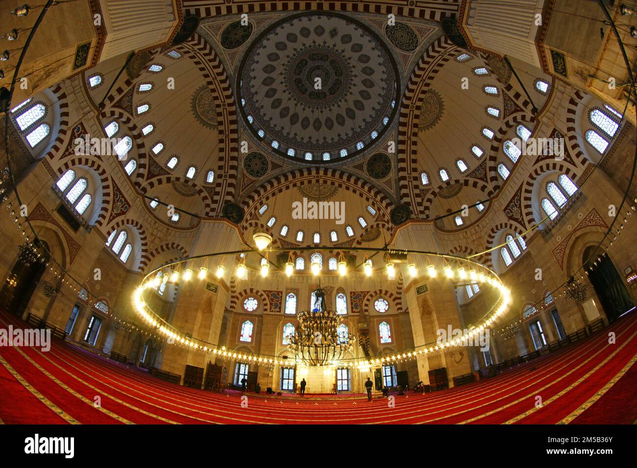 Sehzade Mosque, located in Istanbul, Turkey, was built by Mimar Sinan ...