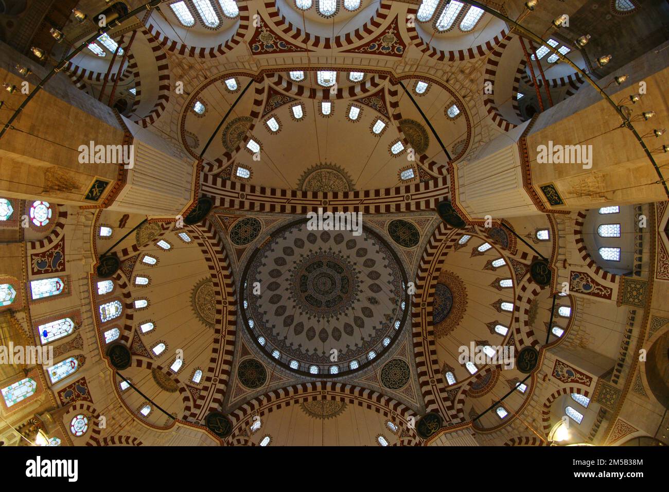 Sehzade Mosque, located in Istanbul, Turkey, was built by Mimar Sinan ...