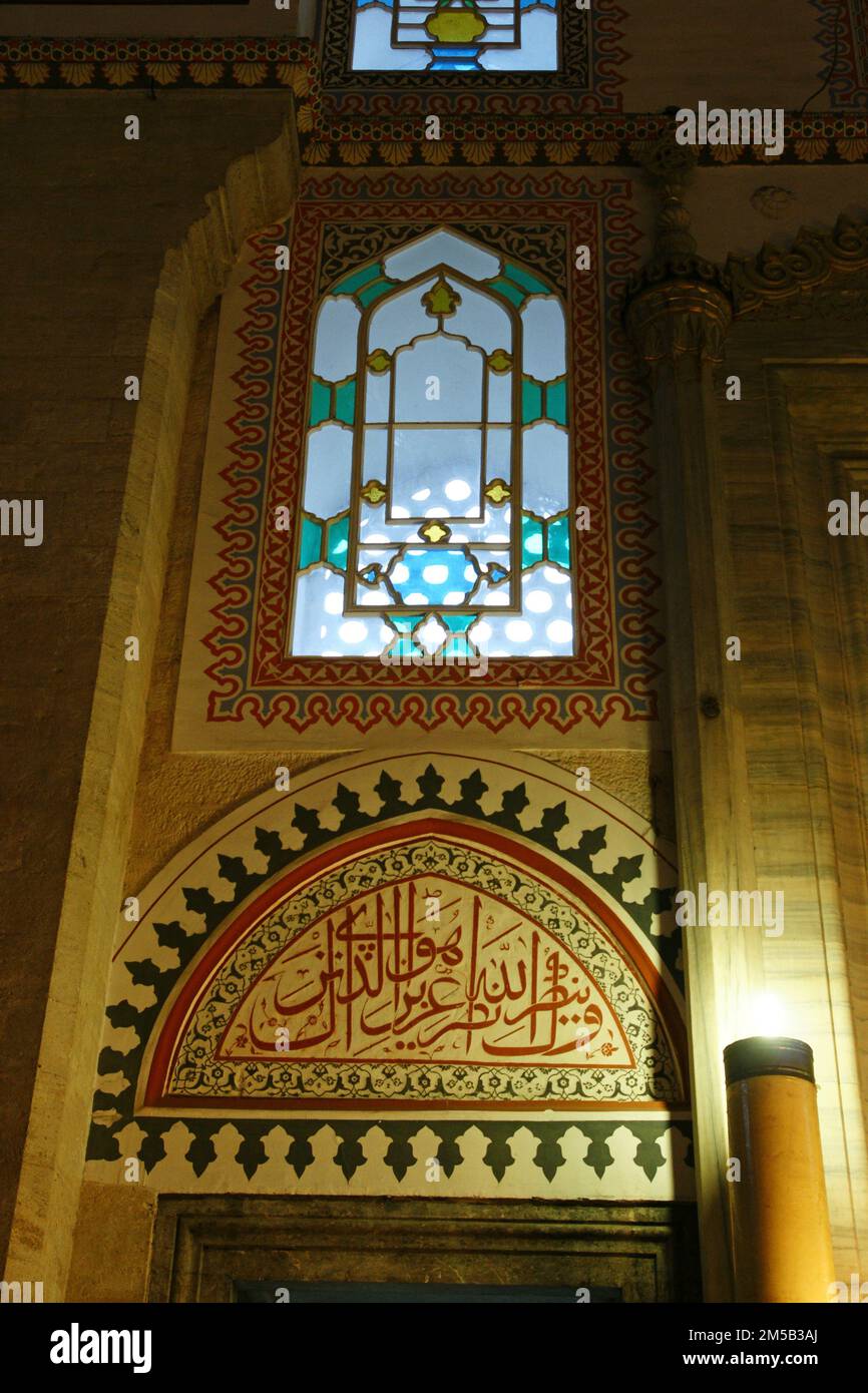 Sehzade Mosque, located in Istanbul, Turkey, was built by Mimar Sinan ...