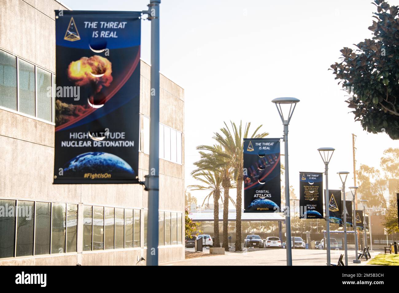 As you walk through Los Angeles Air Force Base’s courtyard today, you ...