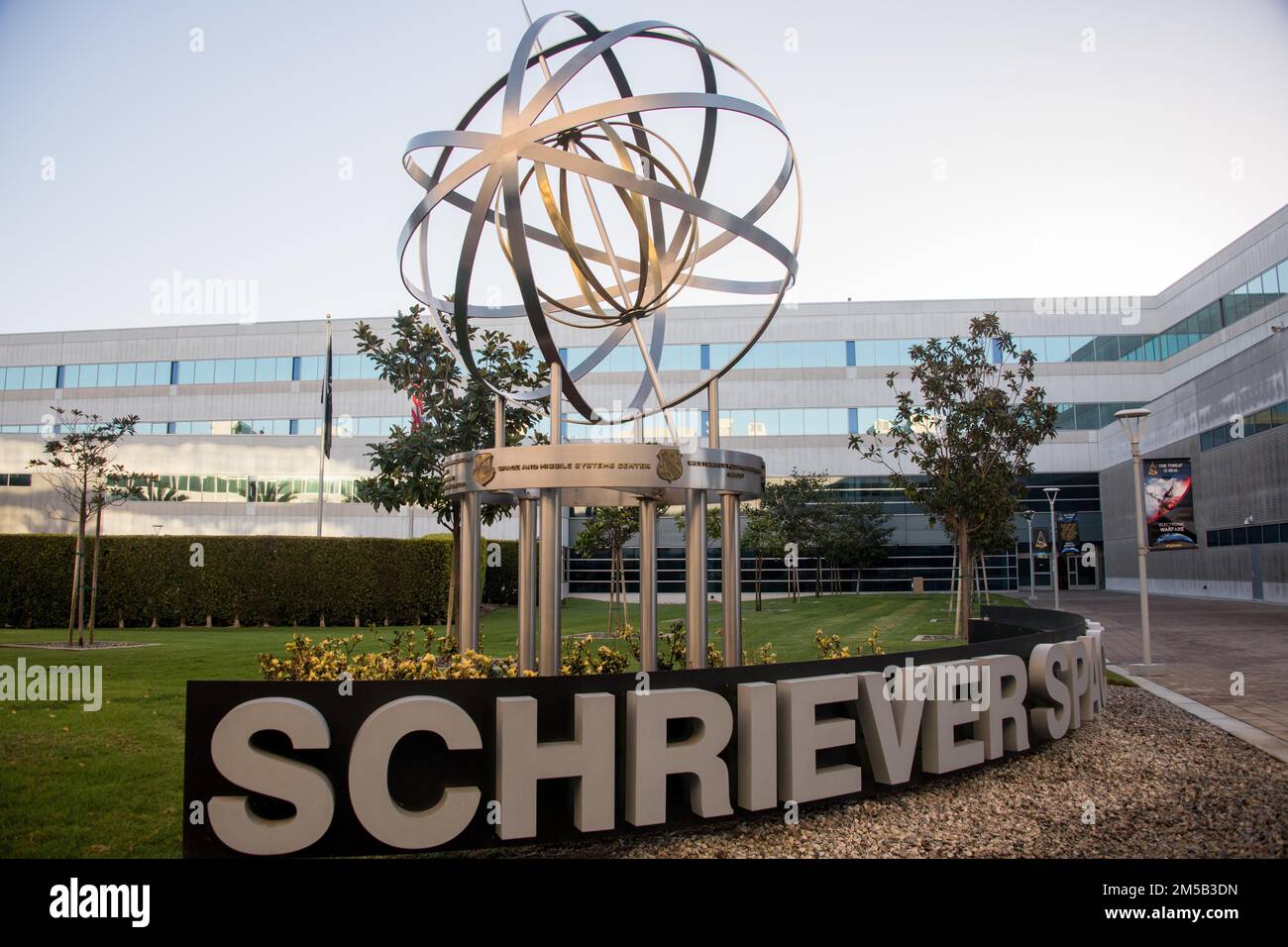 As you walk through Los Angeles Air Force Base’s courtyard today, you ...