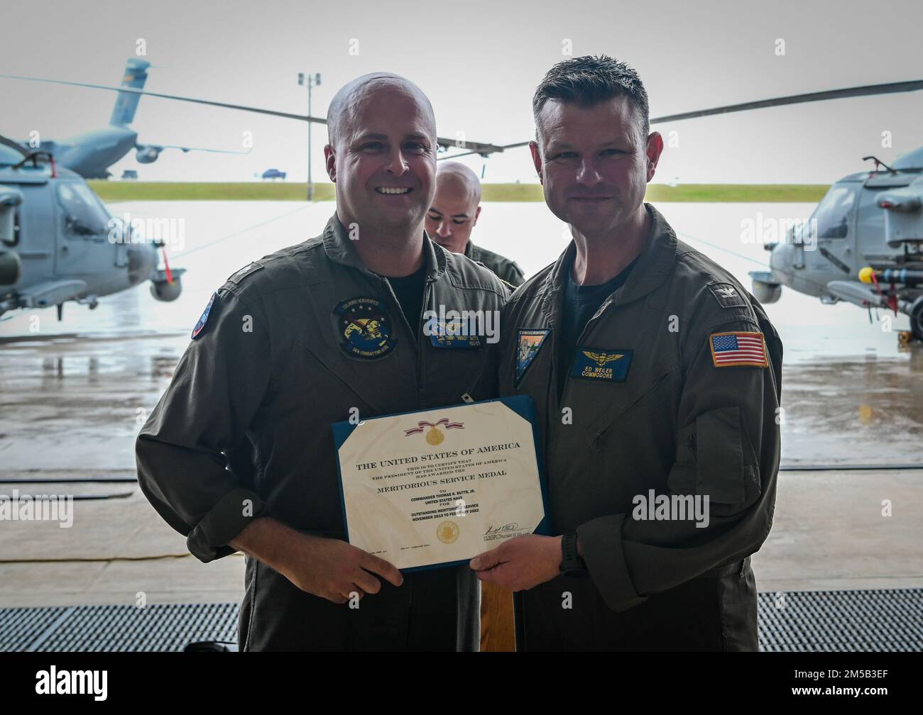 ANDERSEN AIR FORCE BASE, Guam (Feb. 17, 2022) Cmdr. Thomas Butts ...