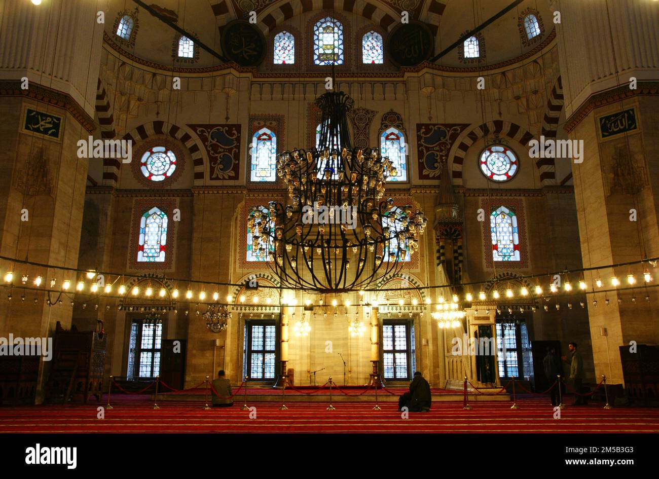 Sehzade Mosque, located in Istanbul, Turkey, was built by Mimar Sinan ...
