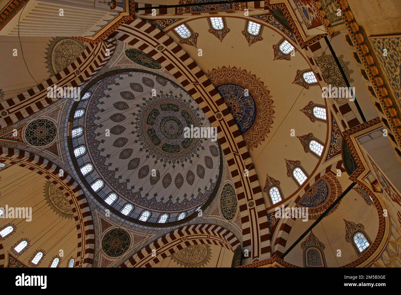 Sehzade Mosque, located in Istanbul, Turkey, was built by Mimar Sinan ...