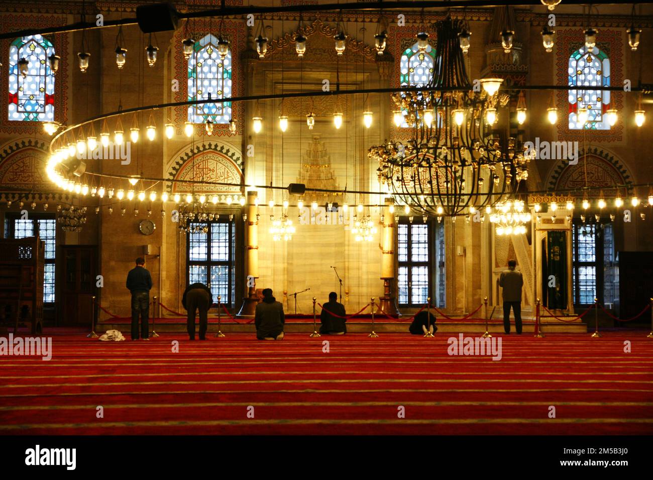 Sehzade Mosque, located in Istanbul, Turkey, was built by Mimar Sinan ...
