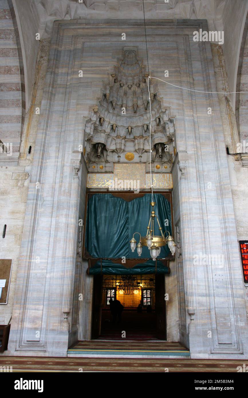 Sehzade Mosque, located in Istanbul, Turkey, was built by Mimar Sinan ...