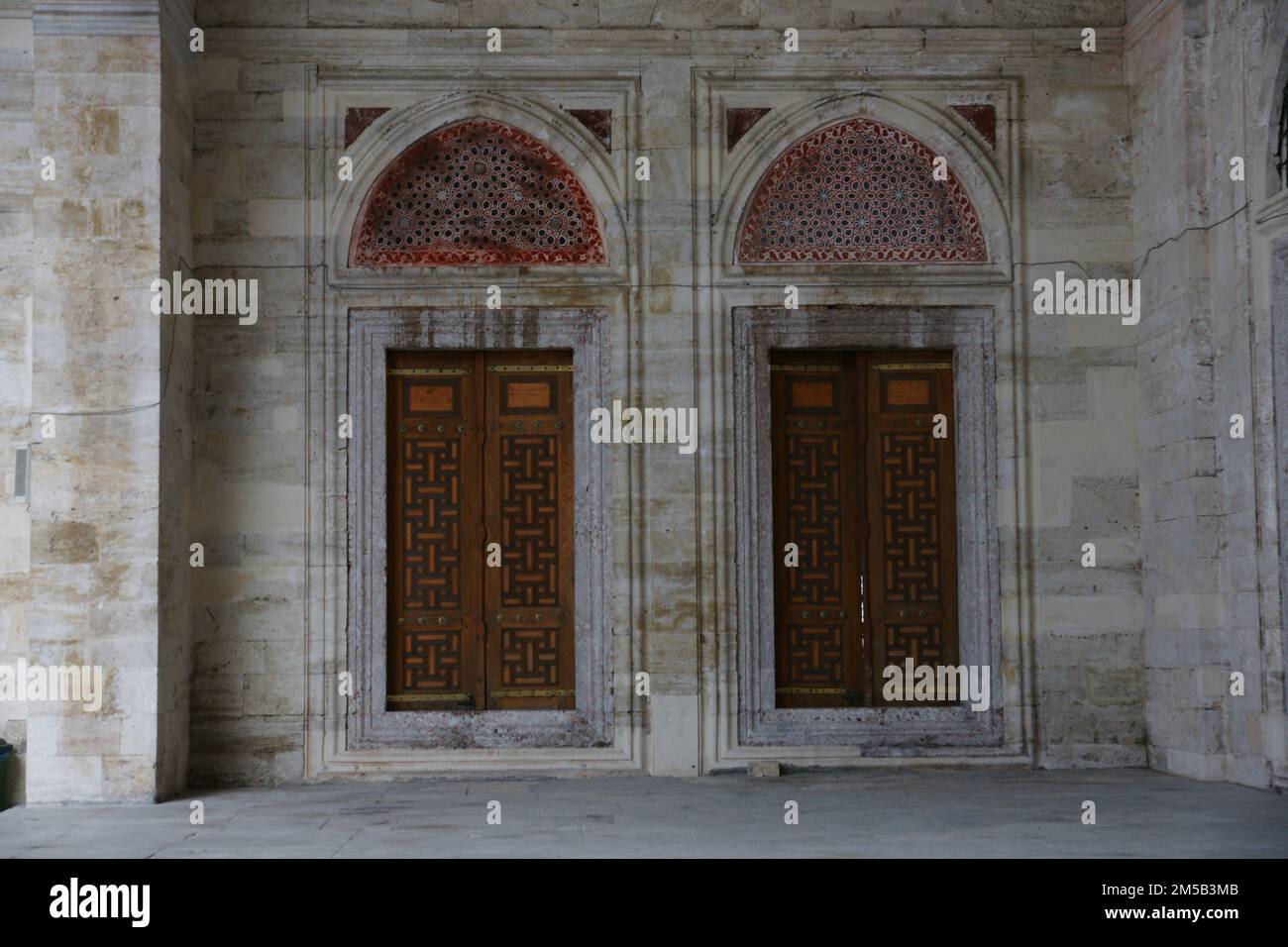 Sehzade Mosque, located in Istanbul, Turkey, was built by Mimar Sinan ...