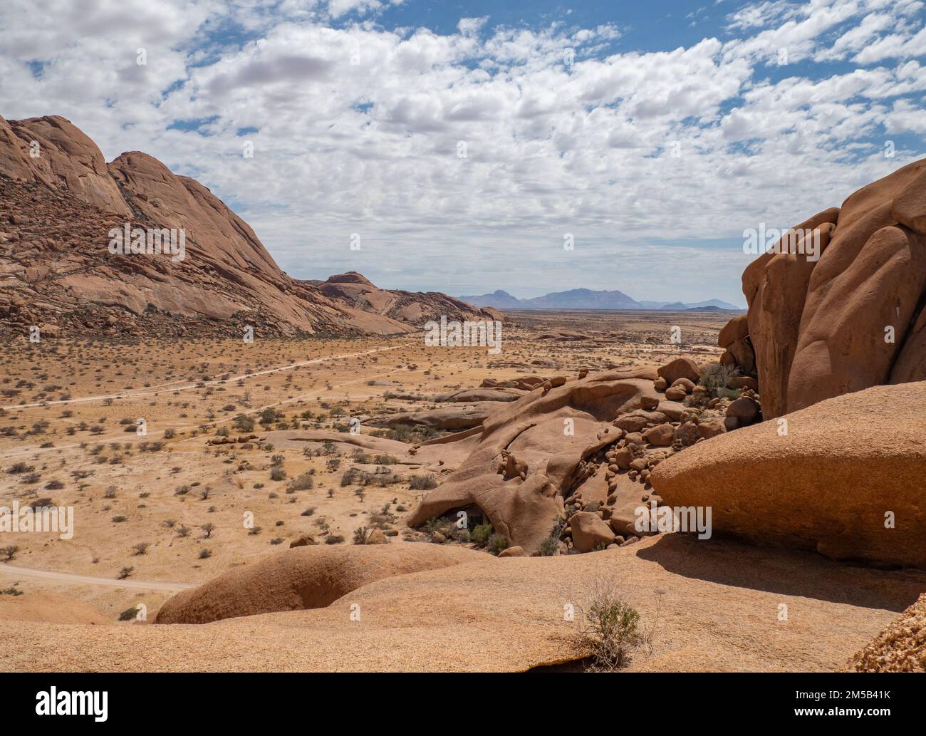 Landscape at Spitzkoppe National park in Namibia Stock Photo - Alamy