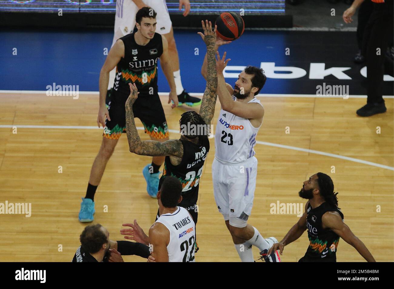 Bilbao, Spain. 27th Dec, 2022. Spanish Liga Endesa ACB Basketball ...
