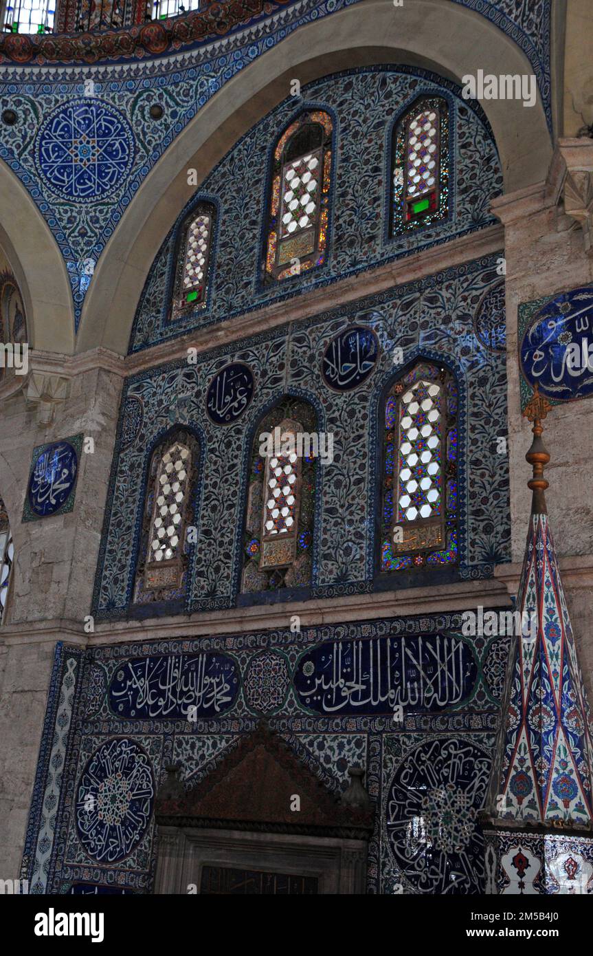 Sehit Sokullu Mehmet Pasha Mosque, located in Istanbul, Turkey, was ...