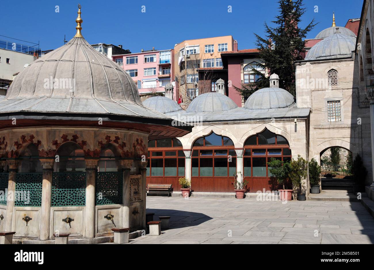 Sehit Sokullu Mehmet Pasha Mosque, located in Istanbul, Turkey, was ...