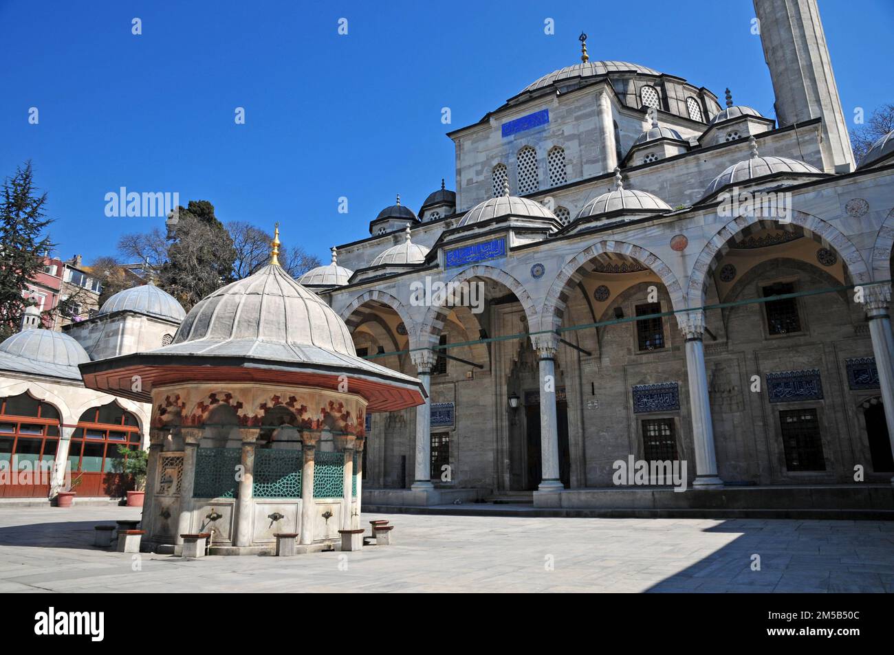 Sehit Sokullu Mehmet Pasha Mosque, located in Istanbul, Turkey, was ...