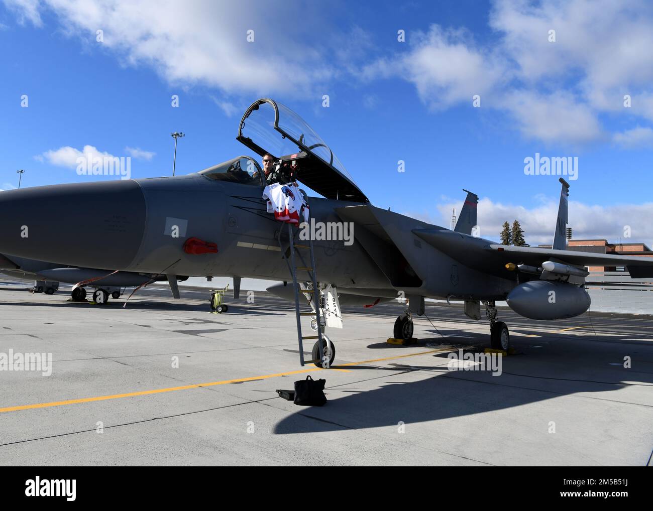 Pilots from the 104th Fighter Wing flew four jerseys from the American ...