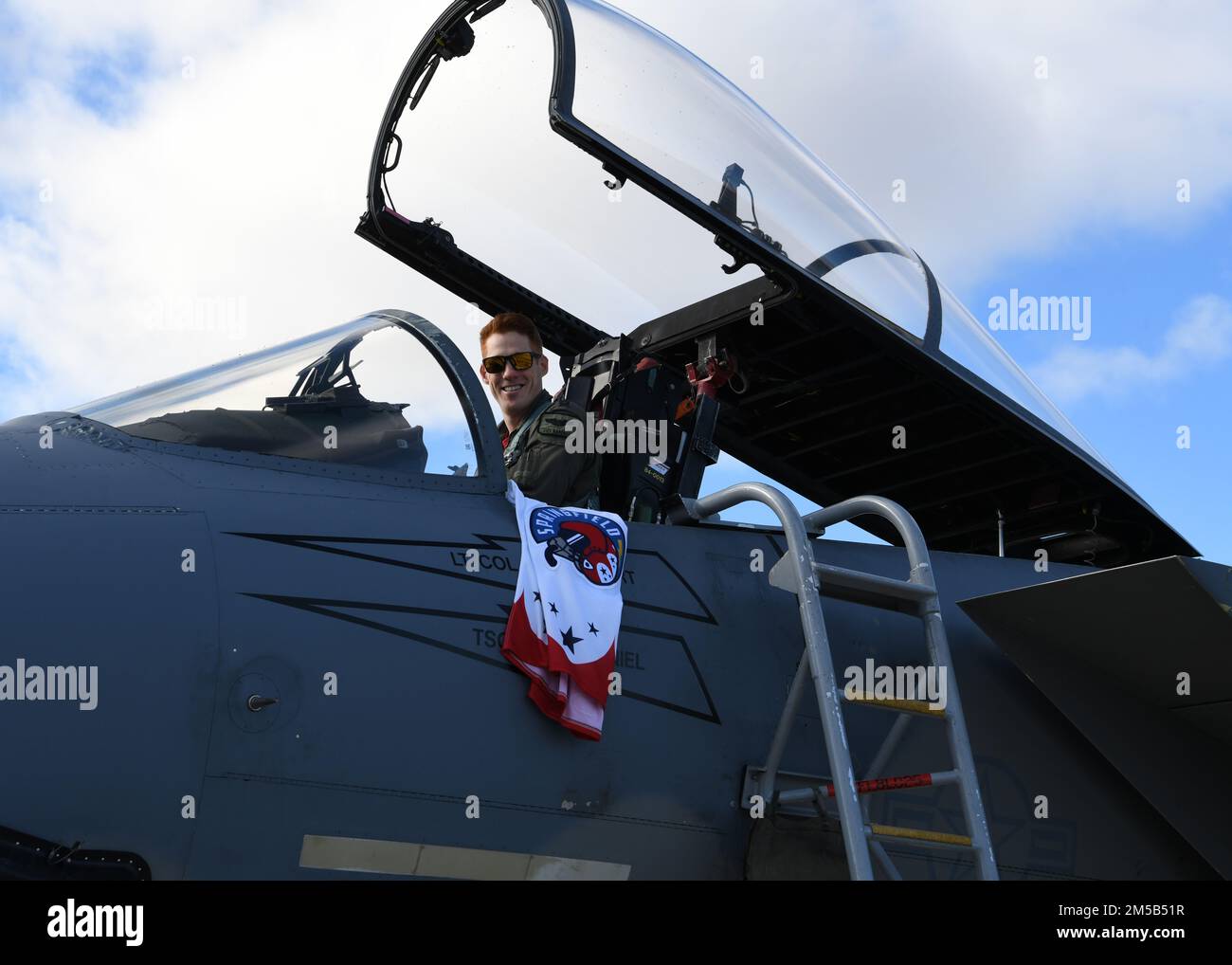 Pilots from the 104th Fighter Wing flew four jerseys from the American ...