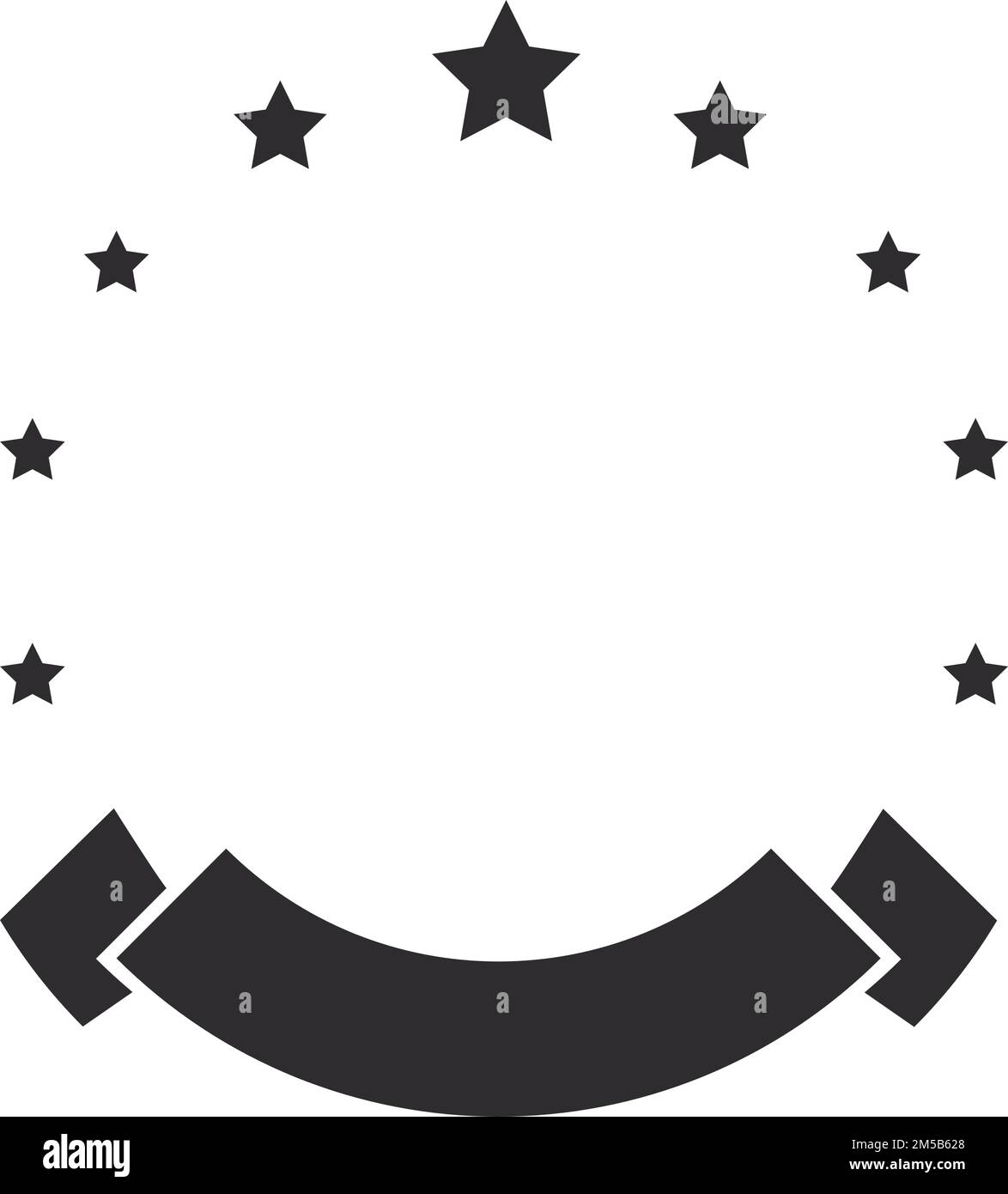 badge with stars design Stock Vector Image & Art - Alamy