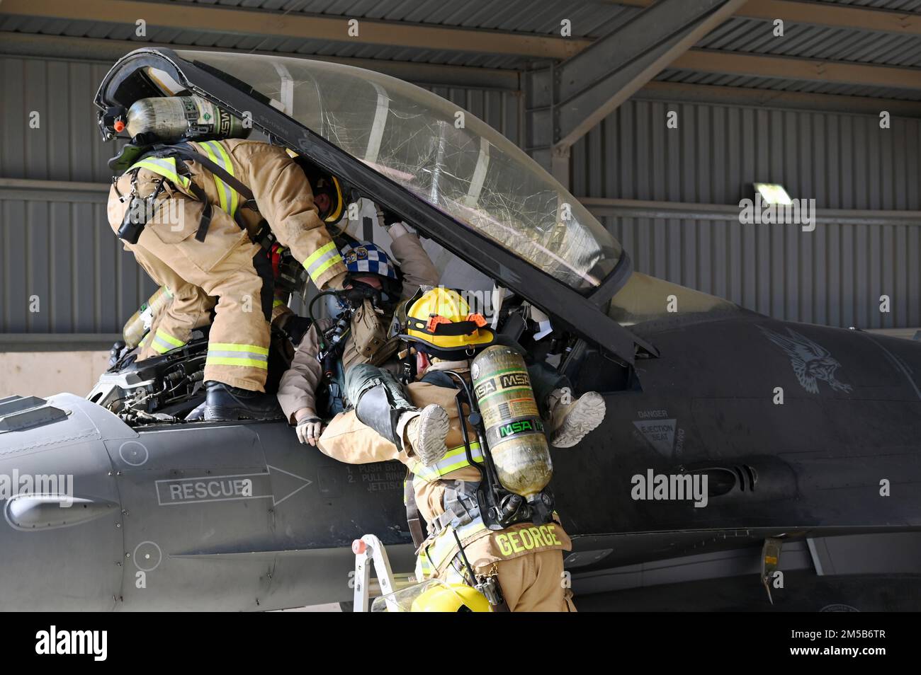 332d Expeditionary Civil Engineer Squadron Fire Department Airmen ...