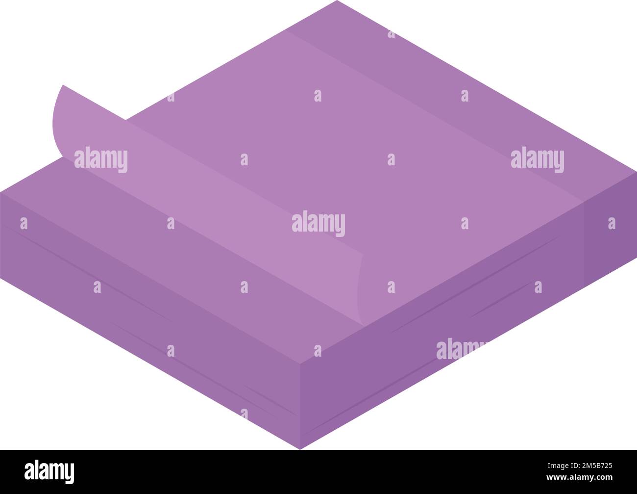 purple paper stack Stock Vector Image & Art - Alamy