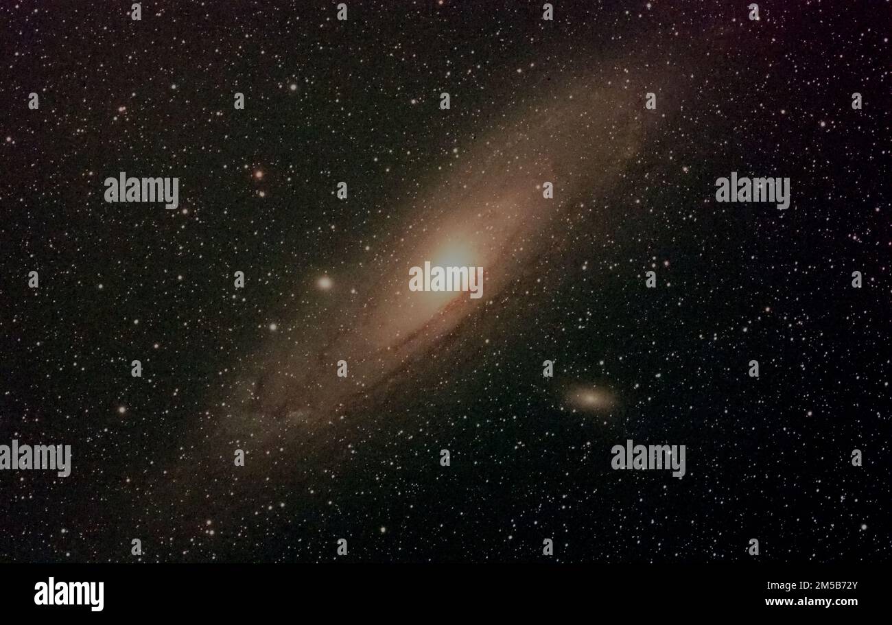 A beautiful shot of the M31 Andromeda Spiral Galaxy in the sky Stock Photo - Alamy