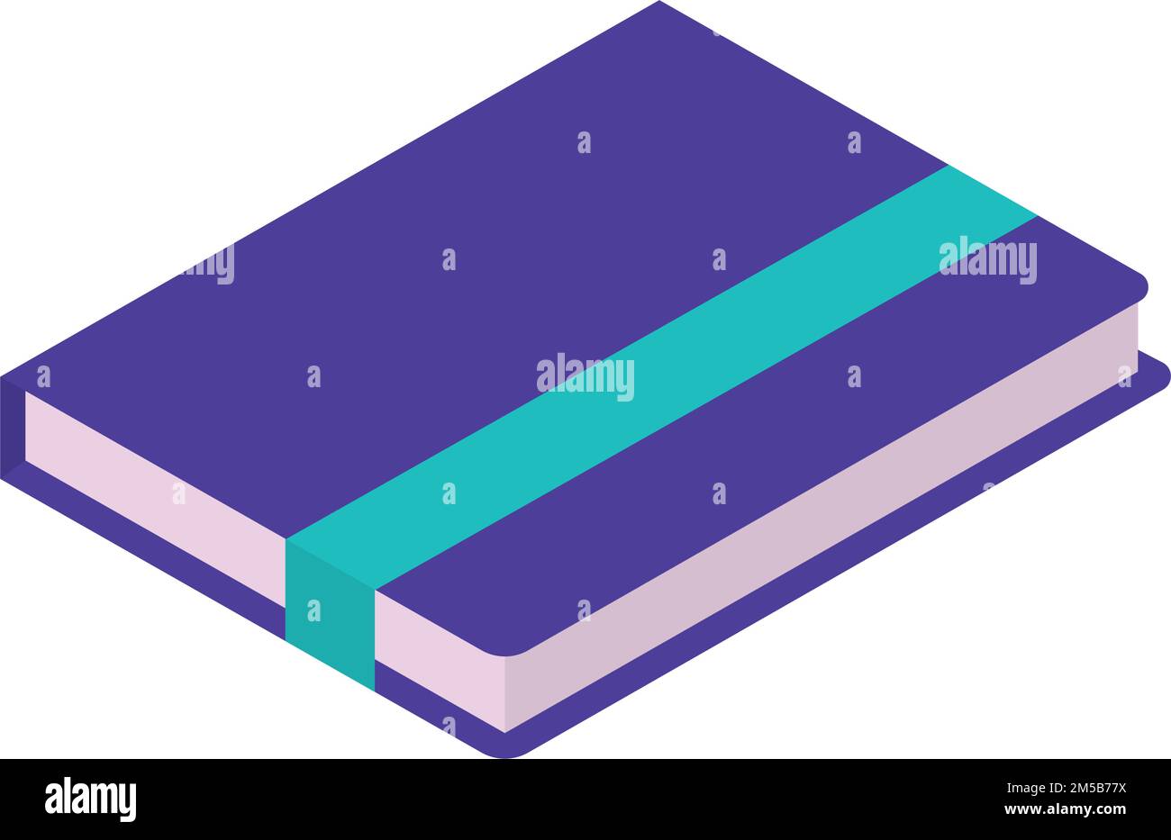 purple notebook icon Stock Vector Image & Art - Alamy