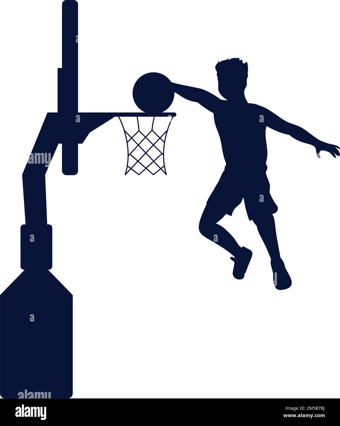 man playing basketball Stock Vector Image & Art - Alamy