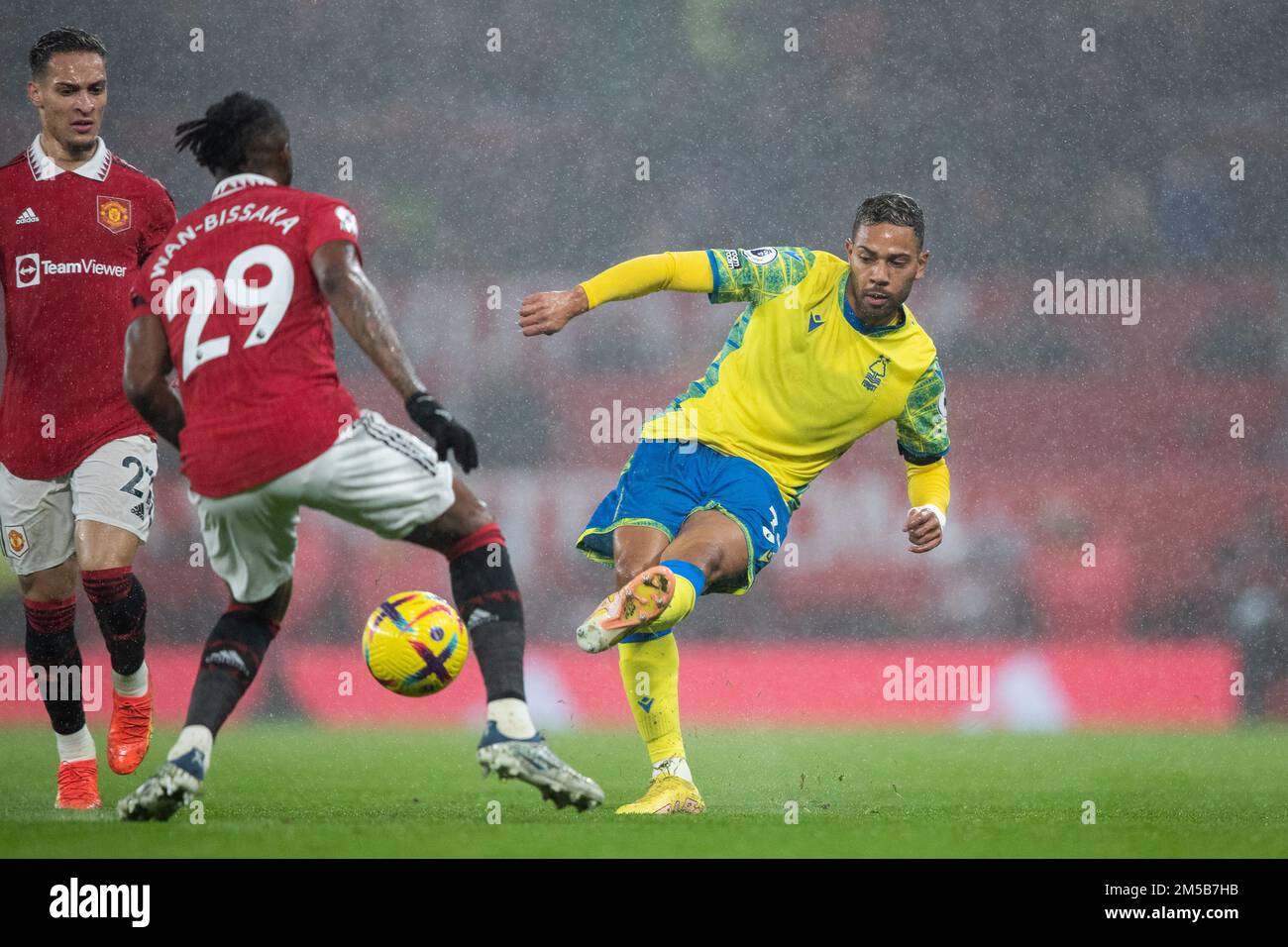 Manchester, UK. 27th Dec, 2022. Renan Lodi #32 of Nottingham Forest ...