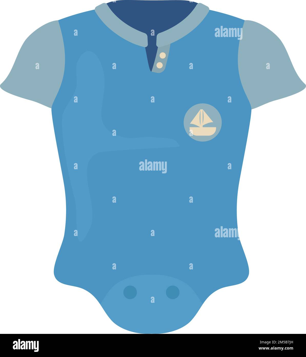 blue baby clothes Stock Vector Image & Art - Alamy