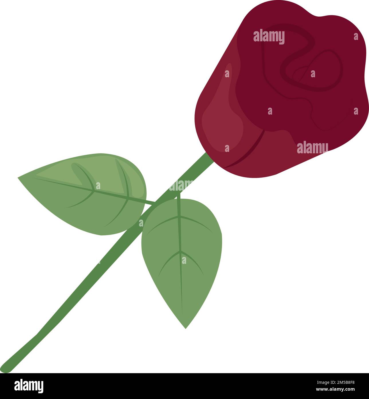 red rose icon Stock Vector Image & Art - Alamy