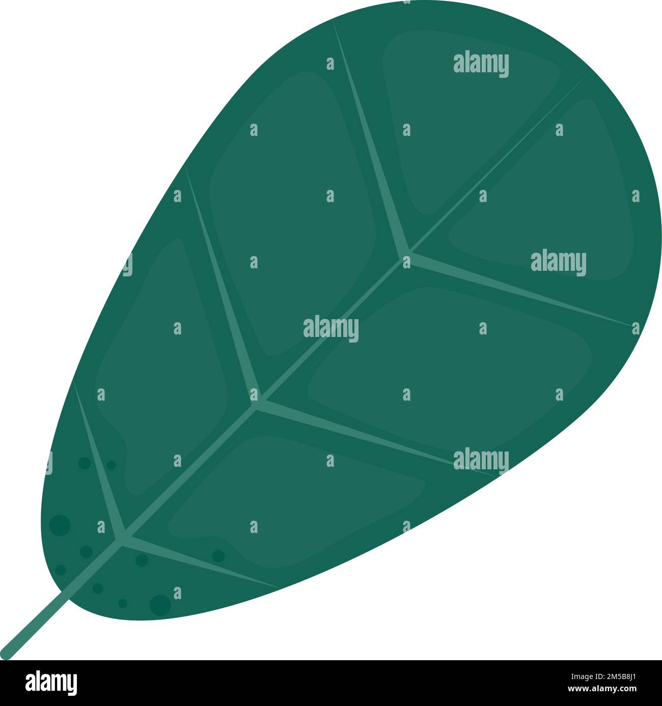 round leaf icon Stock Vector Image & Art - Alamy