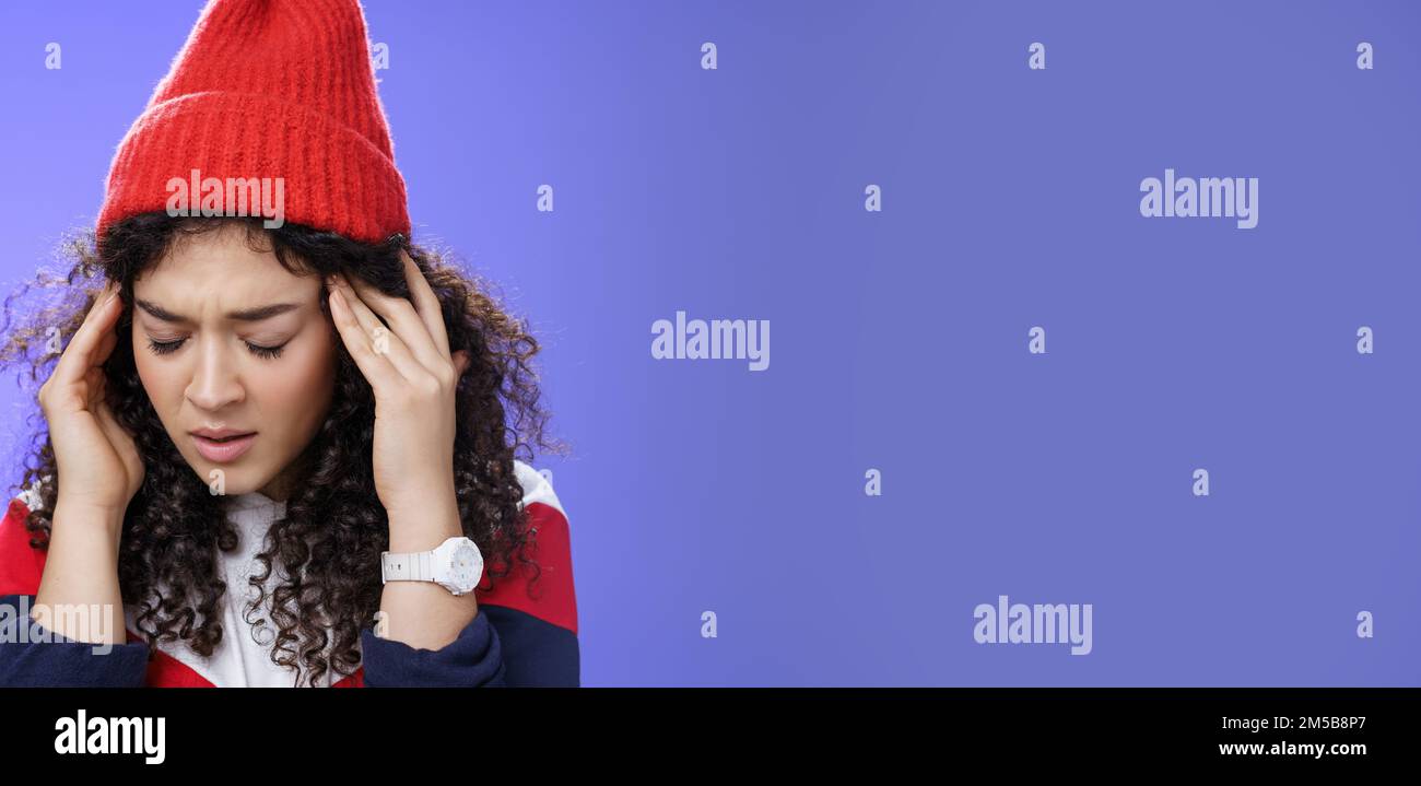 Girl sick red eyes hi-res stock photography and images - Alamy