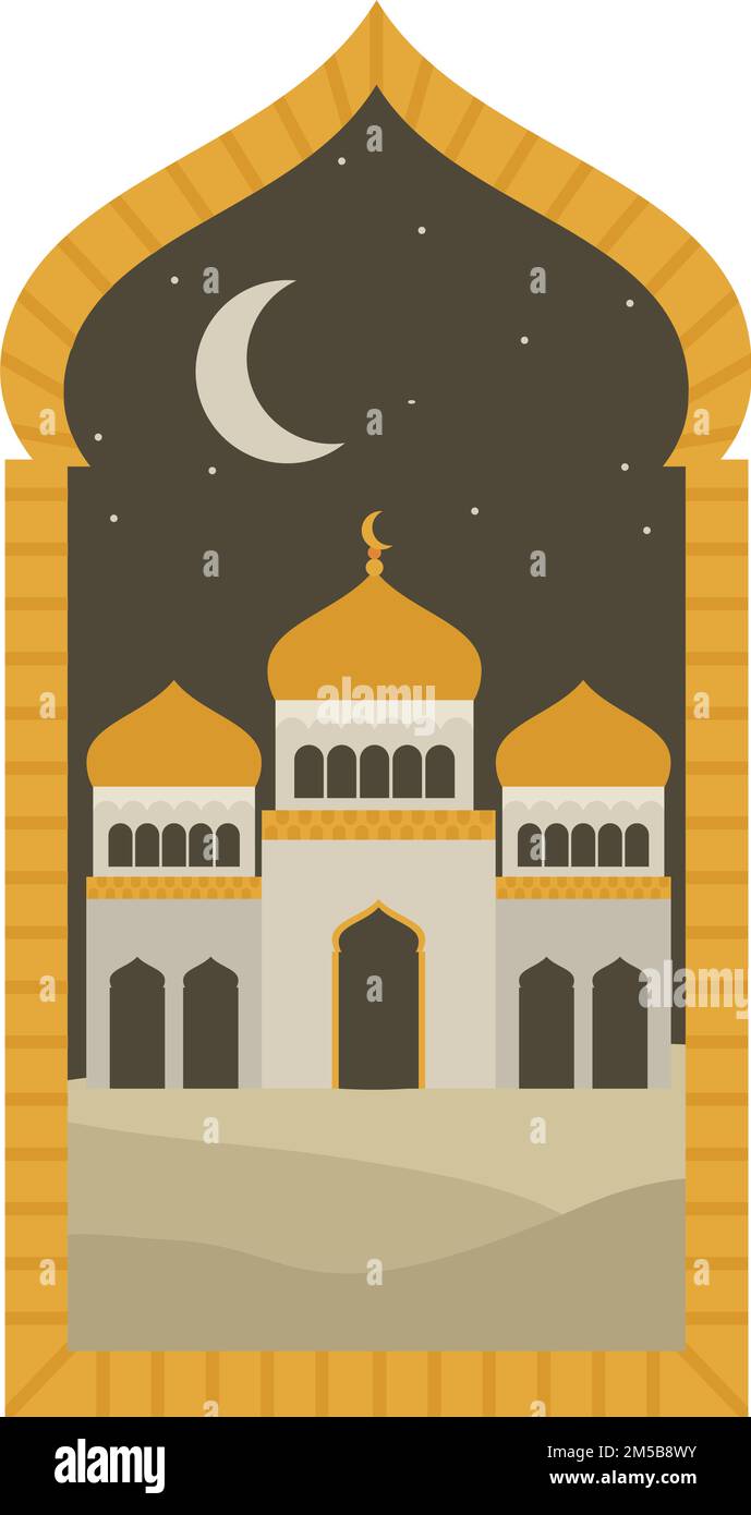 muslim landscape design Stock Vector Image & Art - Alamy