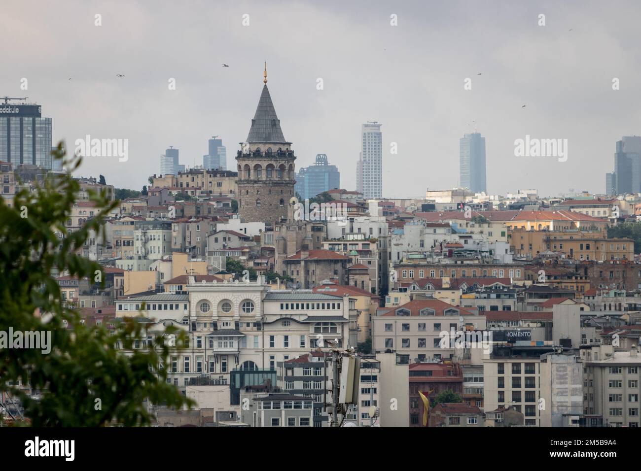 A cityscape and a breathtaking architecture of Istanbul, in Turkey ...