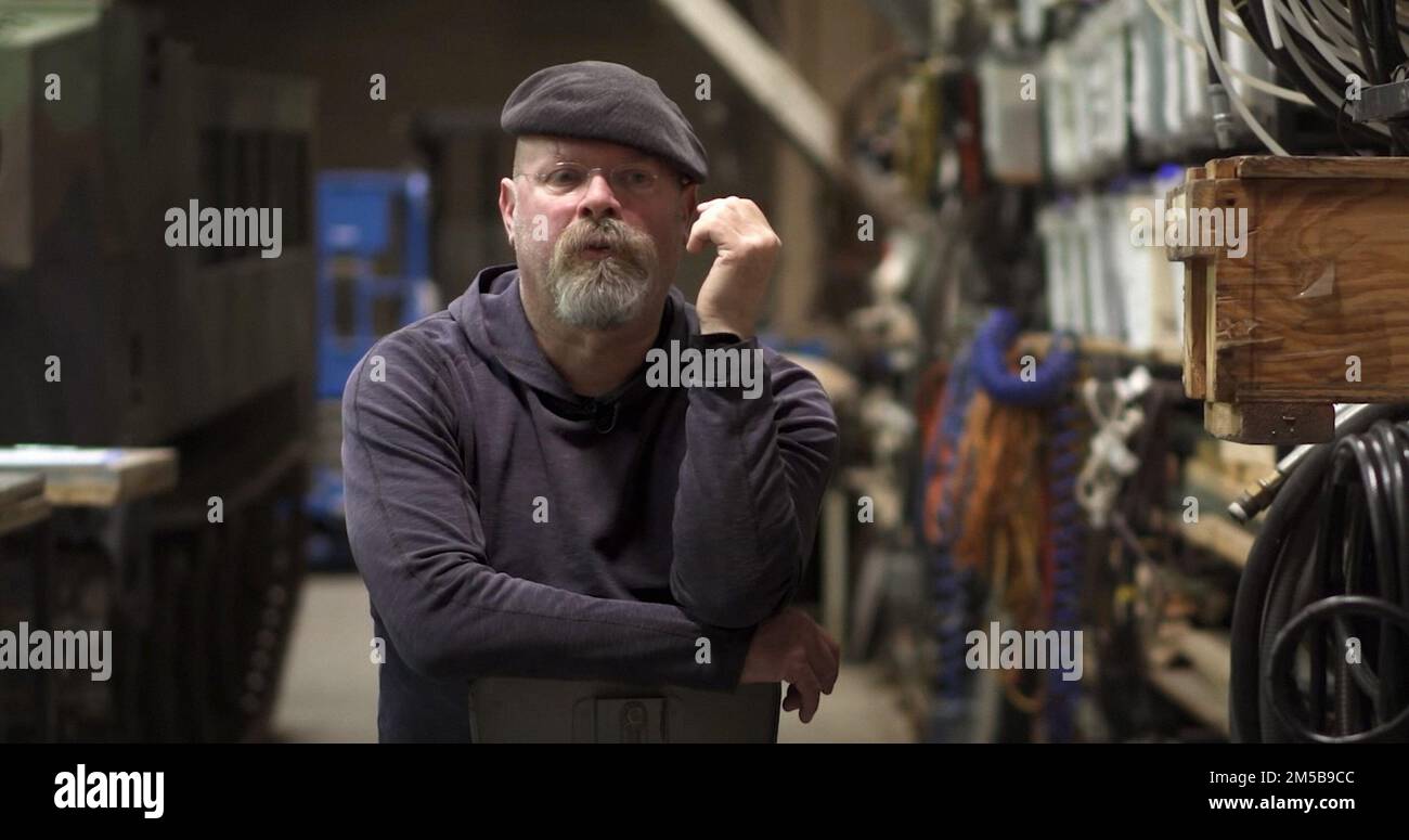 JURASSIC PUNK, Jamie Hyneman, 2022. © Gravitas Ventures / Courtesy ...