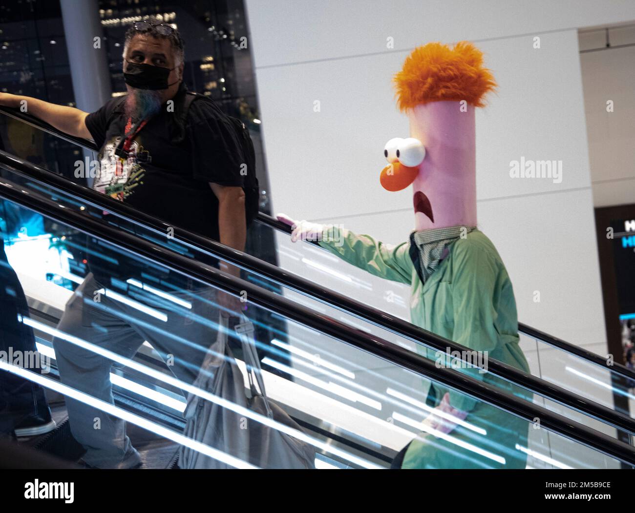 New York, USA. 08th Oct, 2022. New York Comic Con scenes, cosplayers at ...