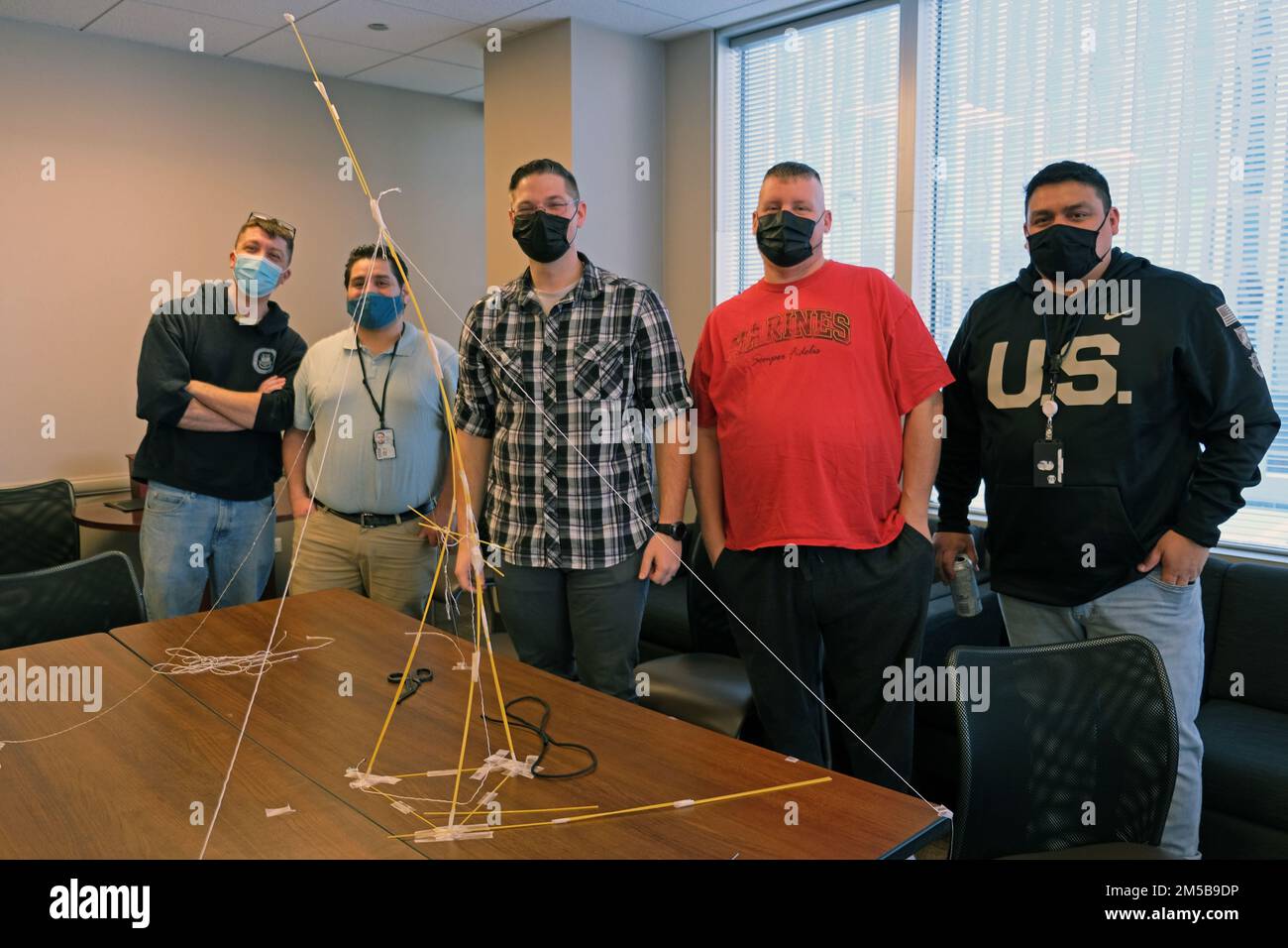 Chicago MEPS personnel (from L to R) Thomas Burke, Rolando Villegas, U ...